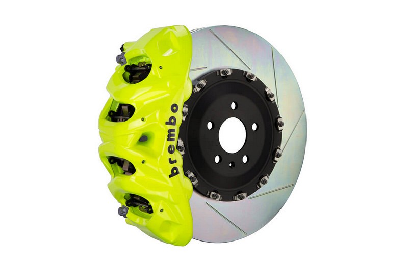 Brembo 4 Piston Brake Kit with Cross-Drilled Rotors for Ford F150 ...