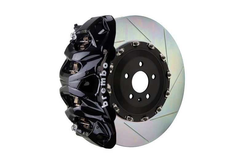 Brembo 4 Piston Brake Kit with Cross-Drilled Rotors for Ford F150 ...