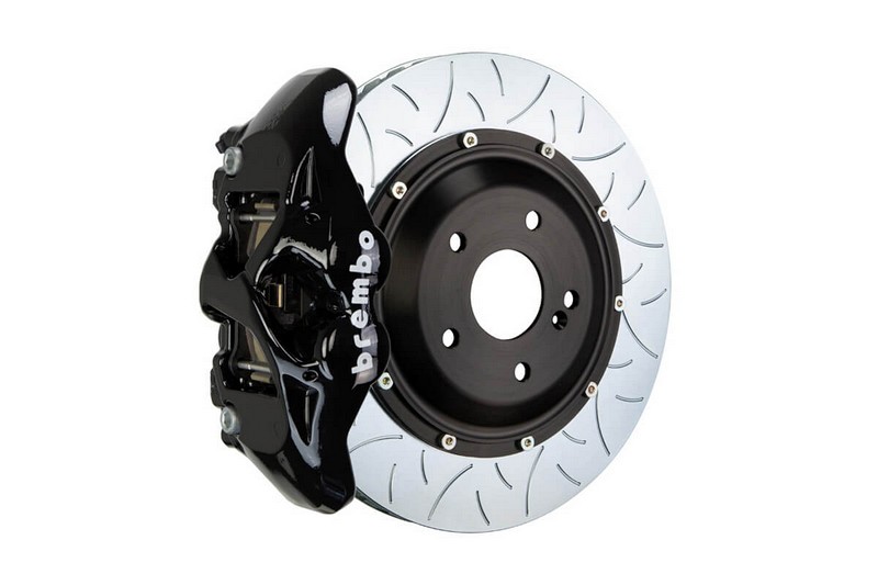Brembo 6 Piston Brake Kit with Type 3 Slotted Rotors for Ford F150 ...