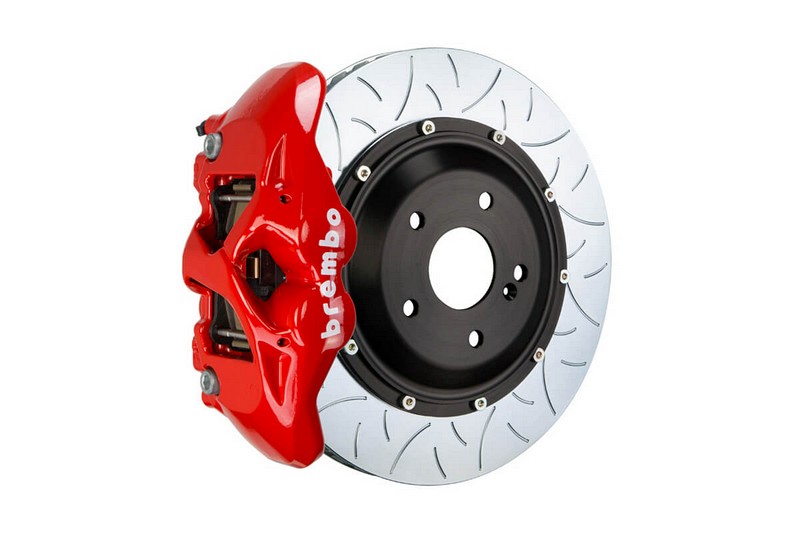 Brembo 6 Piston Brake Kit with Type 3 Slotted Rotors for Ford F150 ...