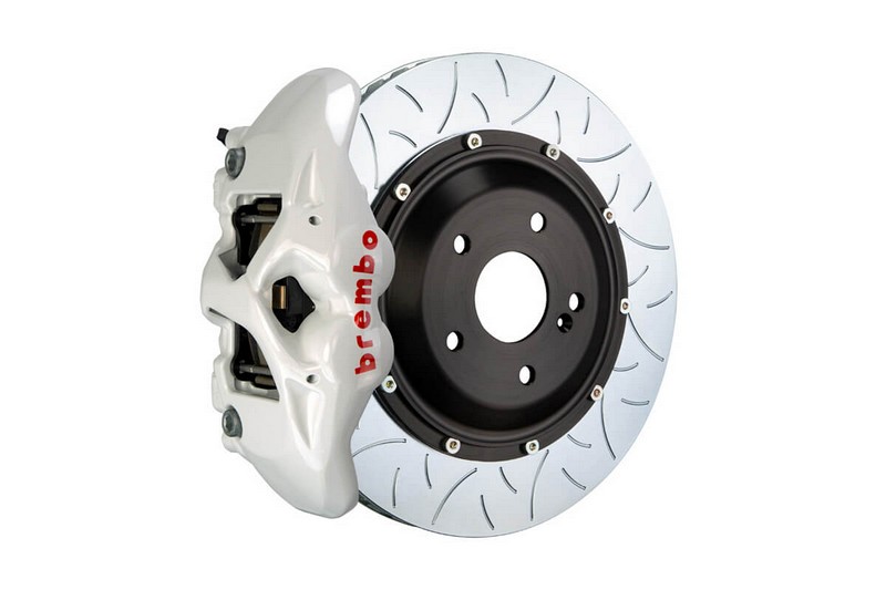 Brembo 6 Piston Brake Kit with Type 3 Slotted Rotors for Ford F150 ...