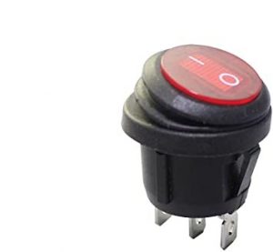 KC HiLites Illuminated LED Rocker Light Switch (Red) - Raptor-Parts.com ...