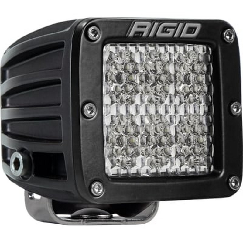 Rigid Industries D-Series Pro Driving Diffused Flush Mount LED Light ...