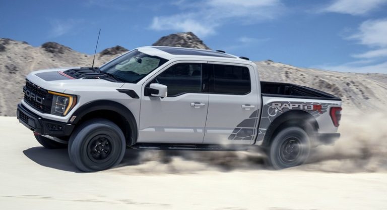 Ram 1500 TRX Side-Loads the Ford Raptor R Without Even Breaking a CGI ...