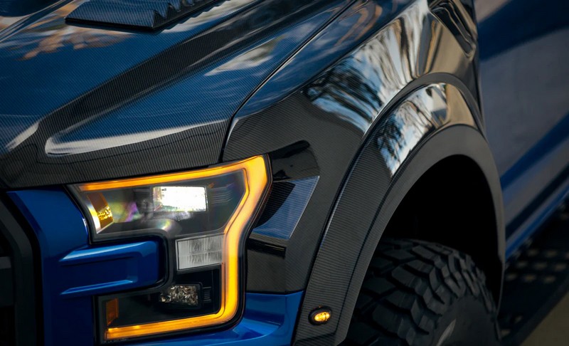 2017-2020 Ford Raptor Type-OE Carbon Fiber Front Fenders (Pair ...